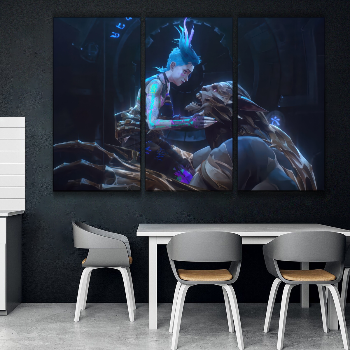 Jinx and Vander Warwick Arcane 2 Poster | League of Store – leagueofstore.shop