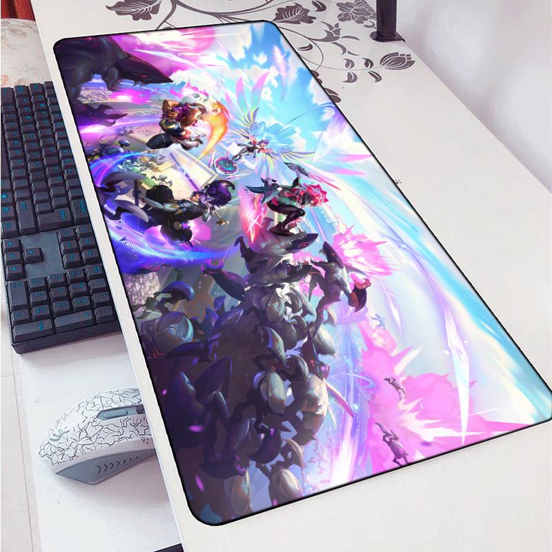 Anima Squad Yasuo, Seraphine, Briar, and Illaoi Mousepad | League of ...