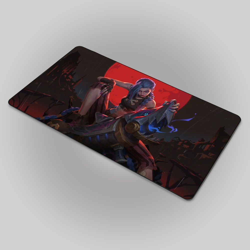 Arcane 2 Unbound Jinx Mousepad | League of Store – leagueofstore.shop
