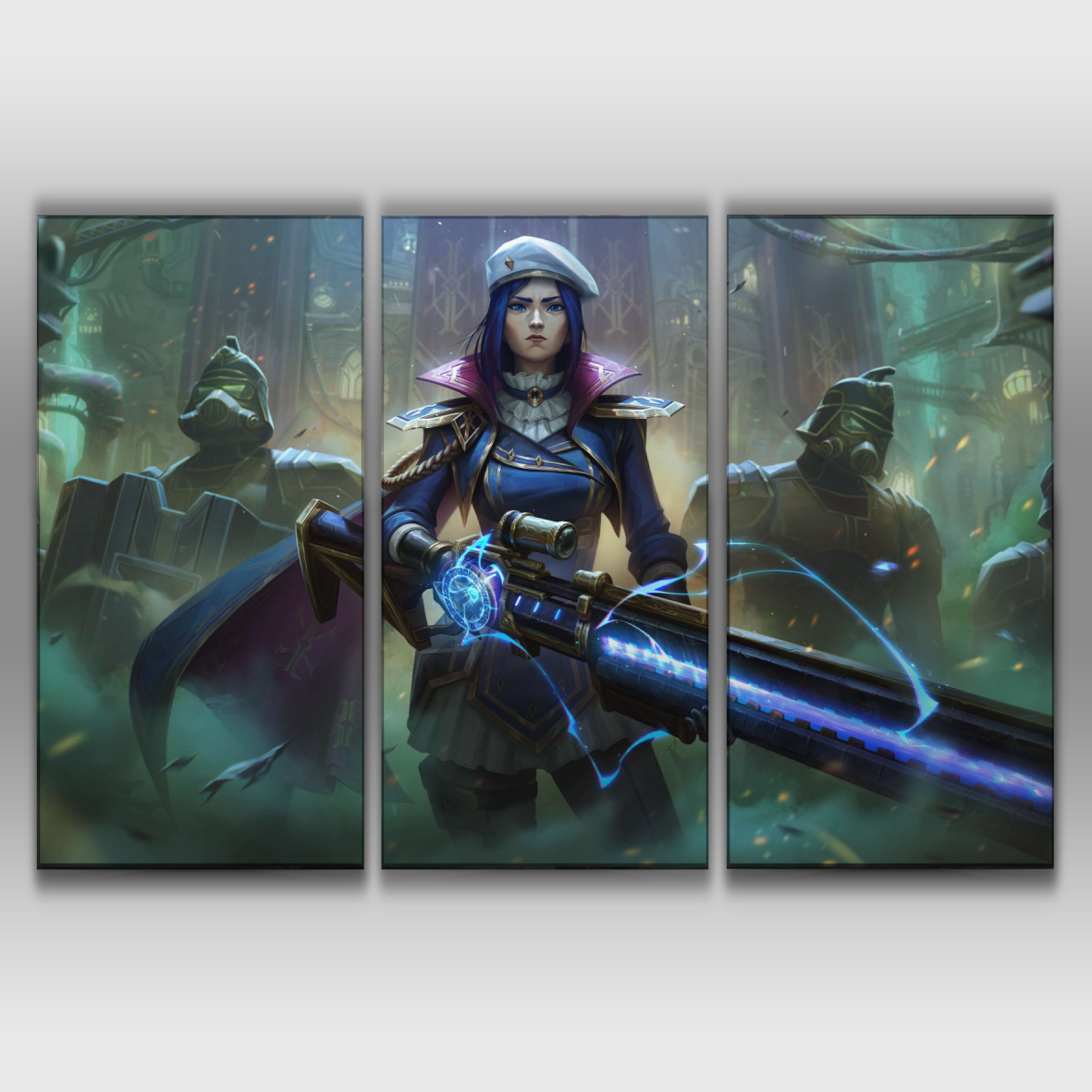 Arcane Commander Caitlyn Poster | League of Store – leagueofstore.shop