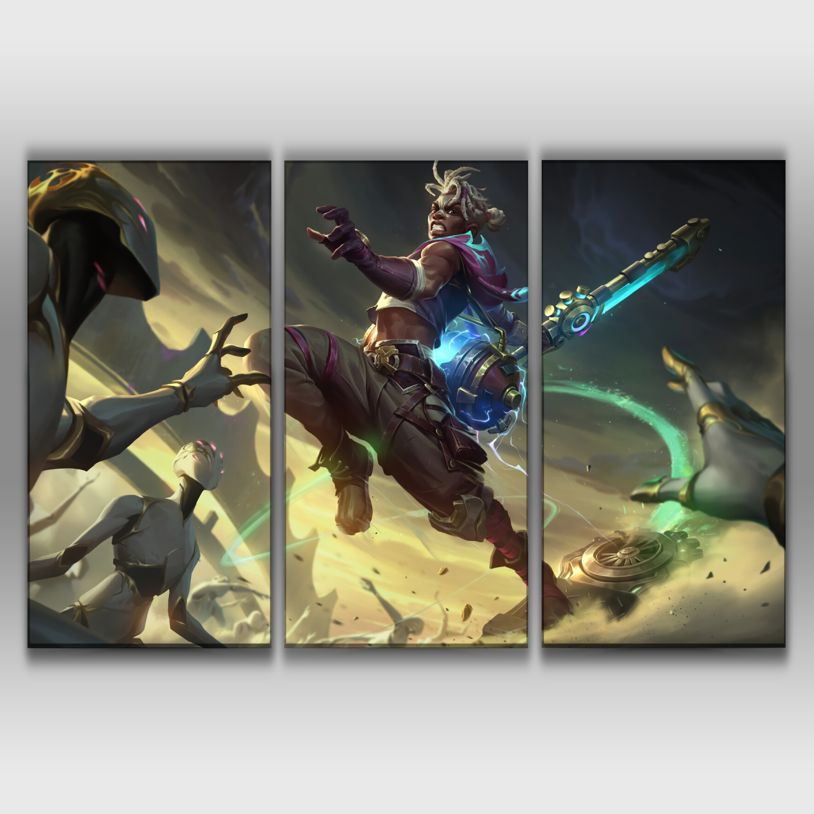 Arcane Last Stand Ekko Poster | League of Store – leagueofstore.shop
