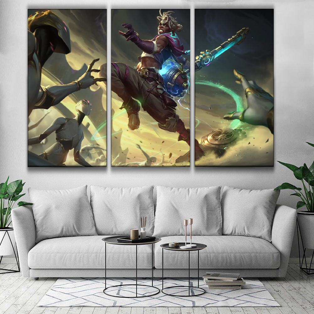 Arcane Last Stand Ekko Poster | League of Store – leagueofstore.shop