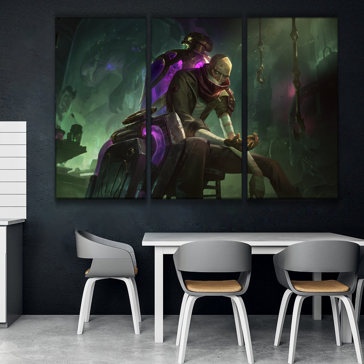Arcane Shimmer Lab Singed Poster | League of Store – leagueofstore.shop