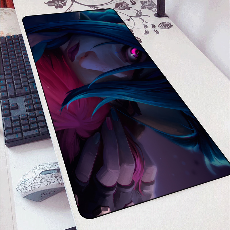 Arcane season 2 Jinx and Vi Mousepad | League of Store – leagueofstore.shop