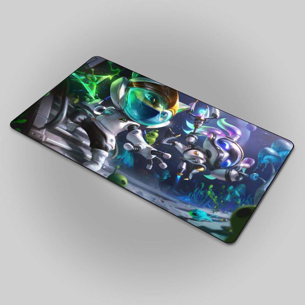 Astronaut Kennen and Fizz Mousepad | League of Store – leagueofstore.shop