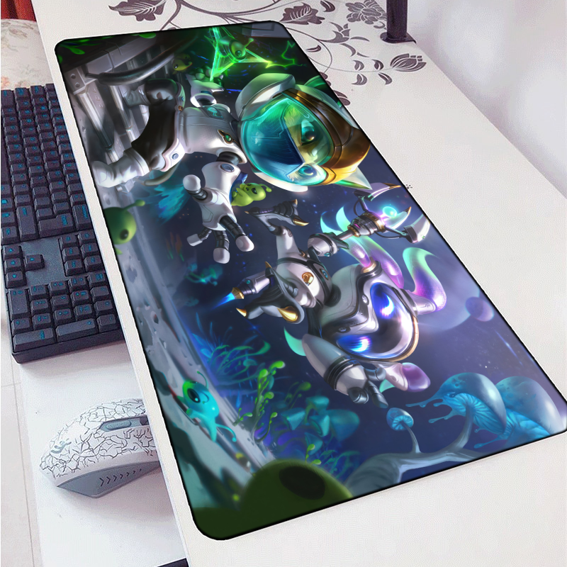 Astronaut Kennen and Fizz Mousepad | League of Store – leagueofstore.shop
