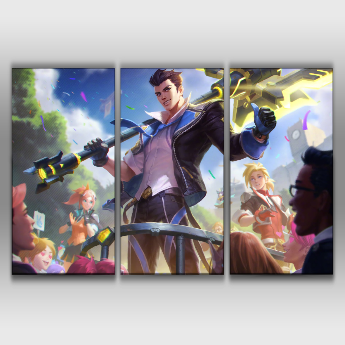 Battle Academia Jayce Poster | League of Store – leagueofstore.shop