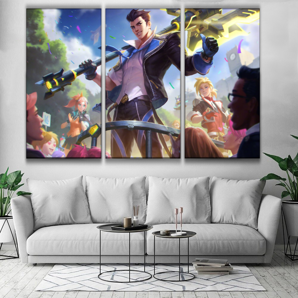 Battle Academia Jayce Poster | League of Store – leagueofstore.shop