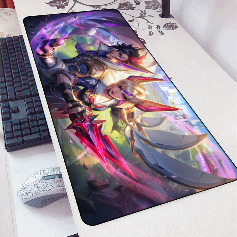 Battle Academia Rakan and Xayah Mousepad | League of Store ...