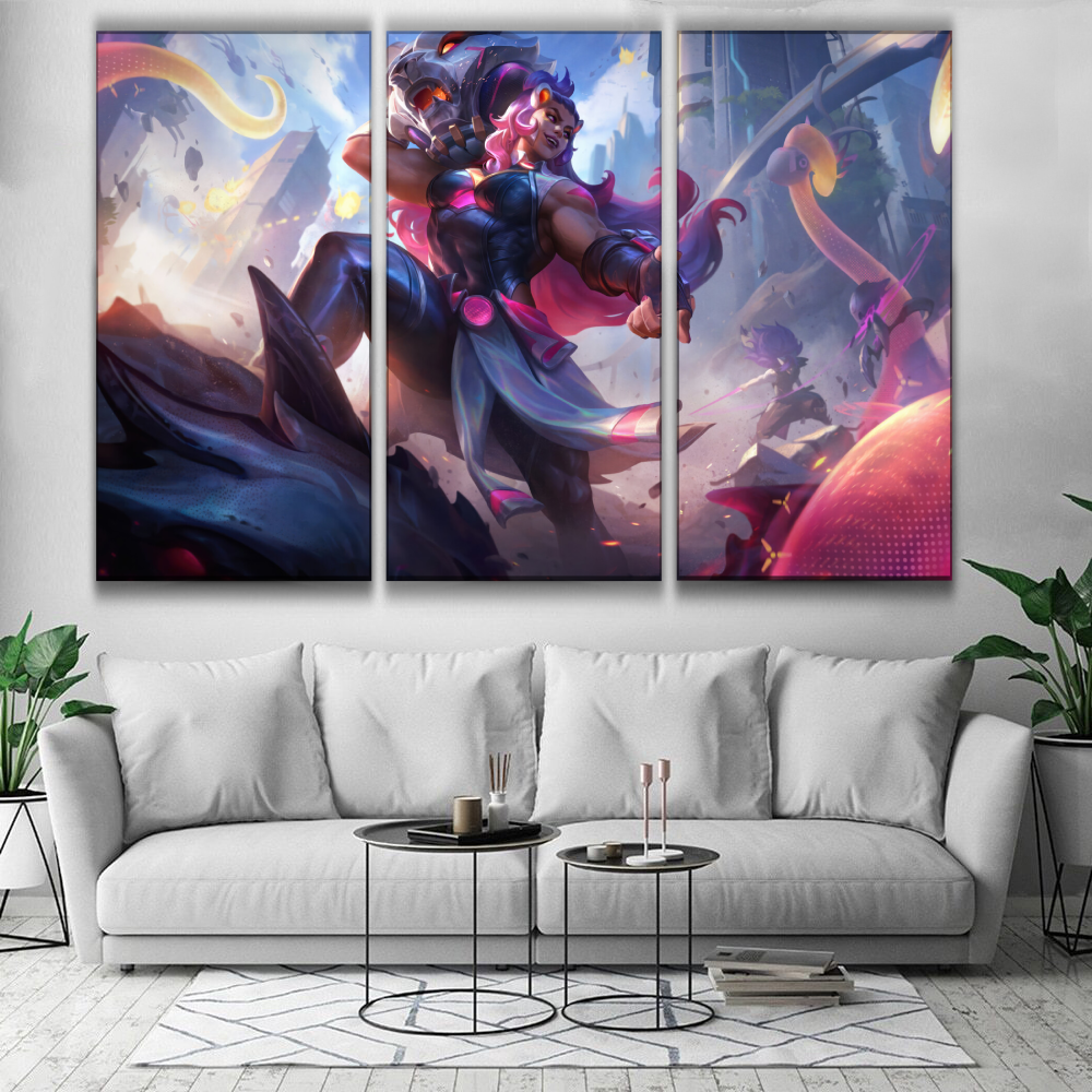 Battle Bear Illaoi Poster | League of Store – leagueofstore.shop
