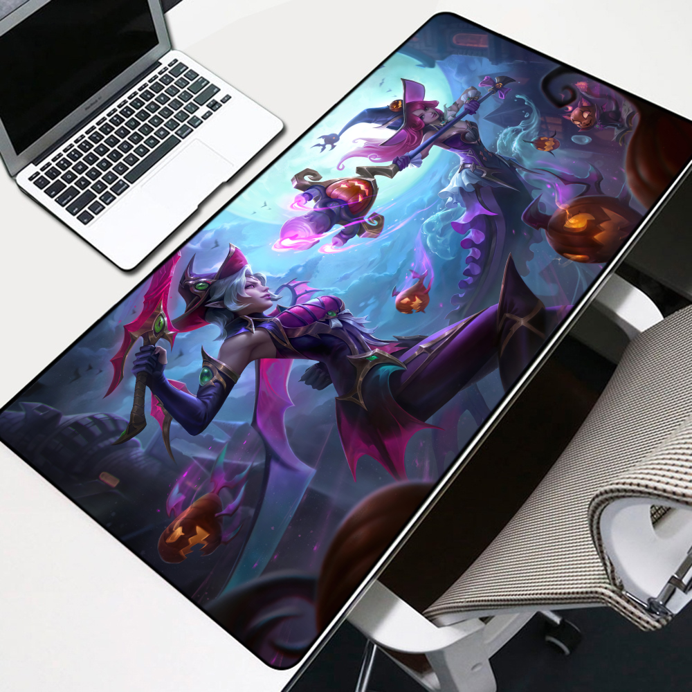 Bewitching Fiora and Nami Mousepad | League of Store – leagueofstore.shop