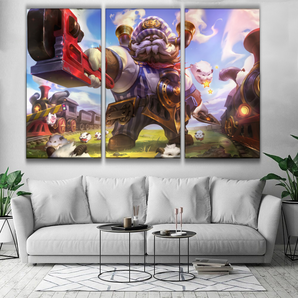 Choo-Choo Ornn Poster | League of Store – leagueofstore.shop