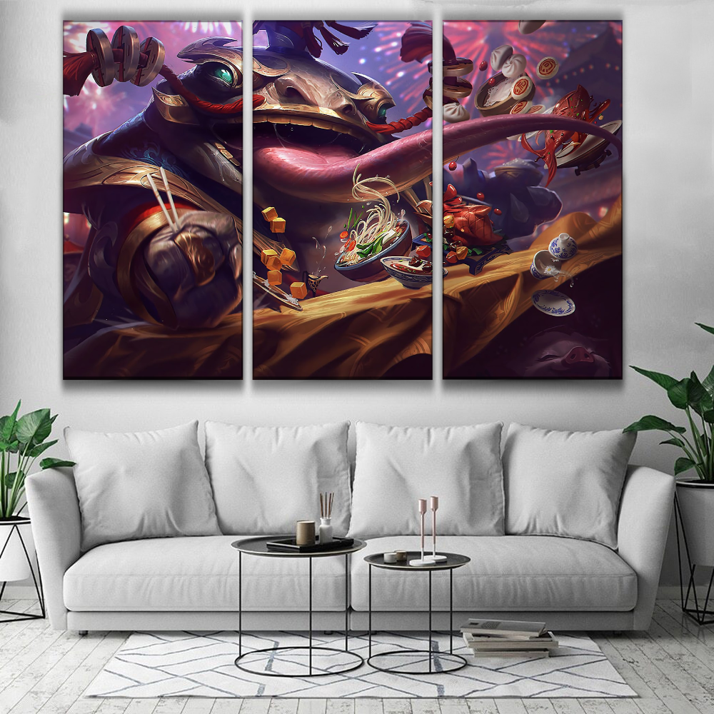 Coin Emperor Tahm Kench Poster | League of Store – leagueofstore.shop