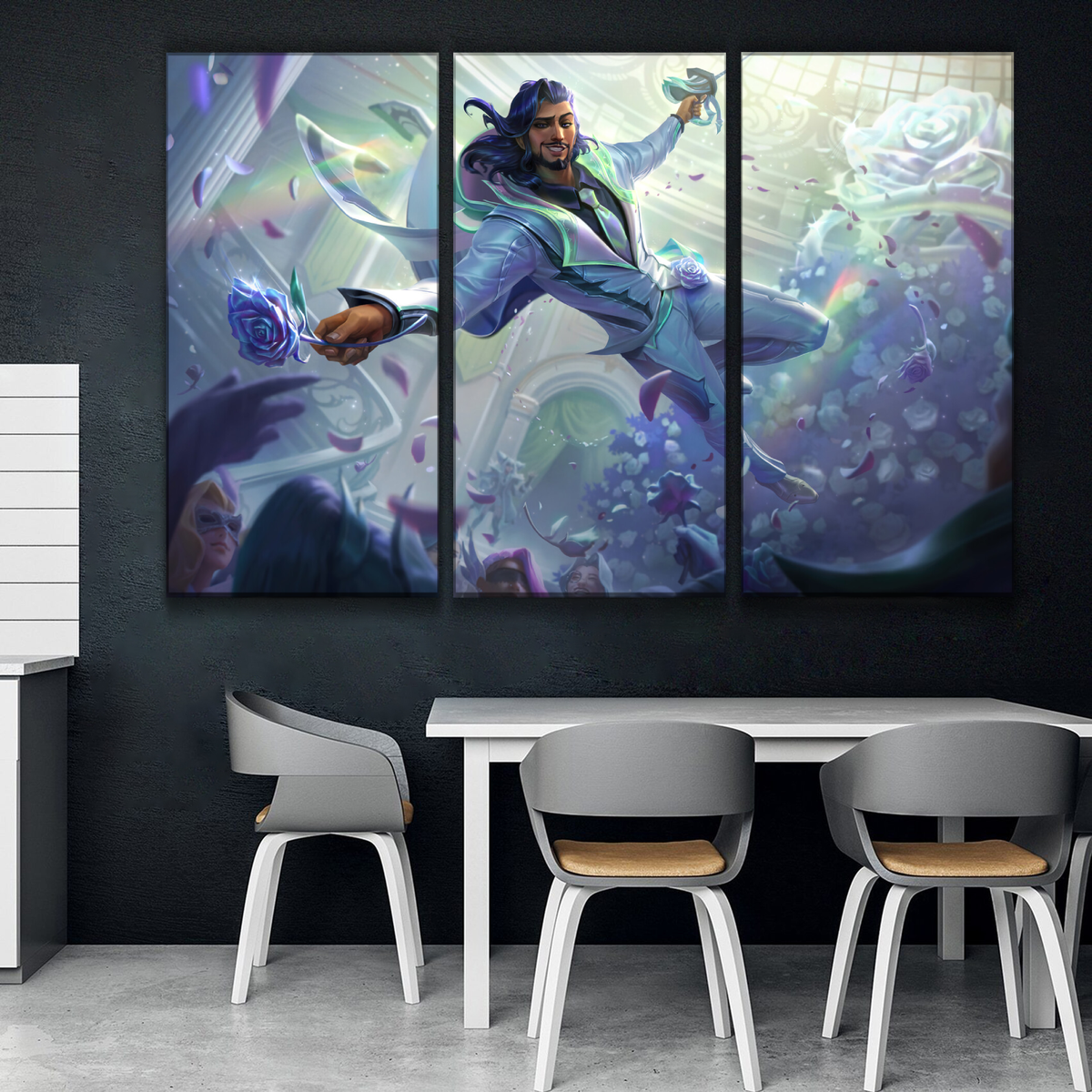 Crystal Rose Akshan Poster | League of Store – leagueofstore.shop