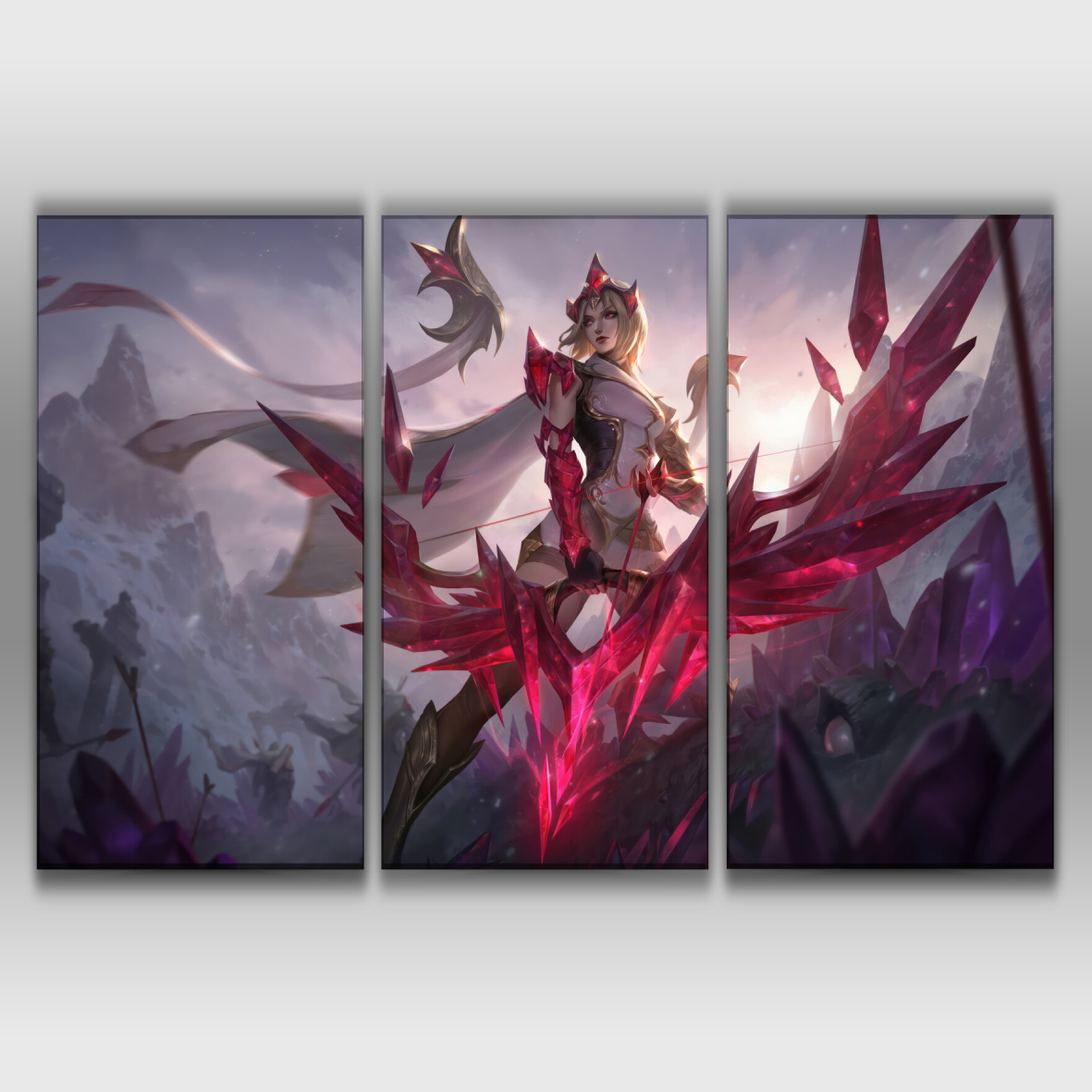 Crystalis Motus Ashe Poster | League of Store – leagueofstore.shop