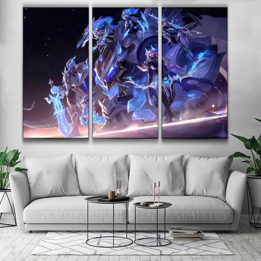 DRX Ashe, Caitlyn, Akali, Maokai, Kindred and Aatrox Poster | League of ...