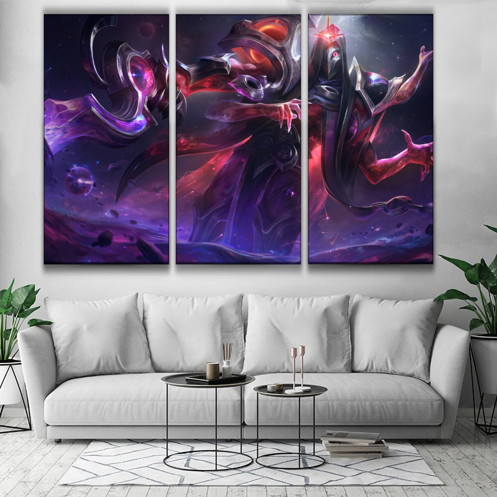 Dark Cosmic Erasure Jhin Poster | League of Store – leagueofstore.shop
