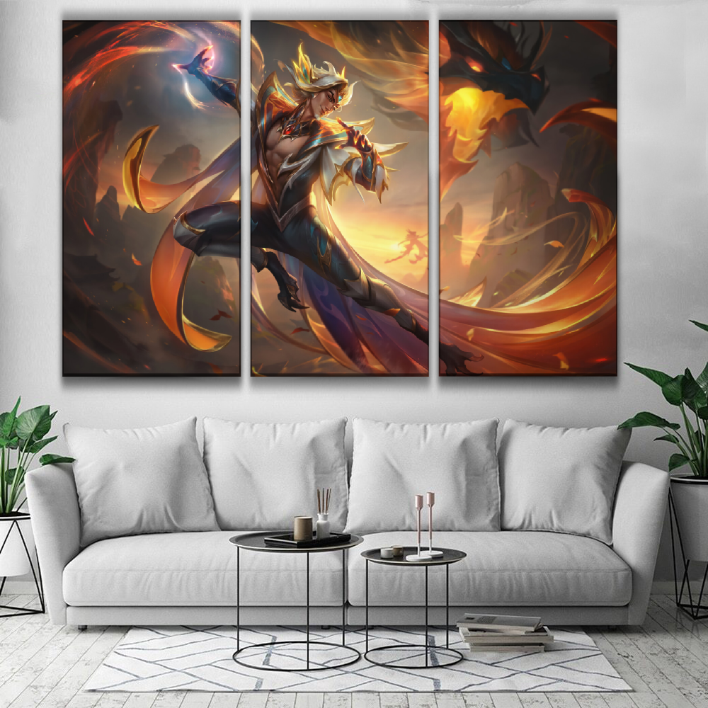 Dragonmancer Rakan Poster | League of Store – leagueofstore.shop