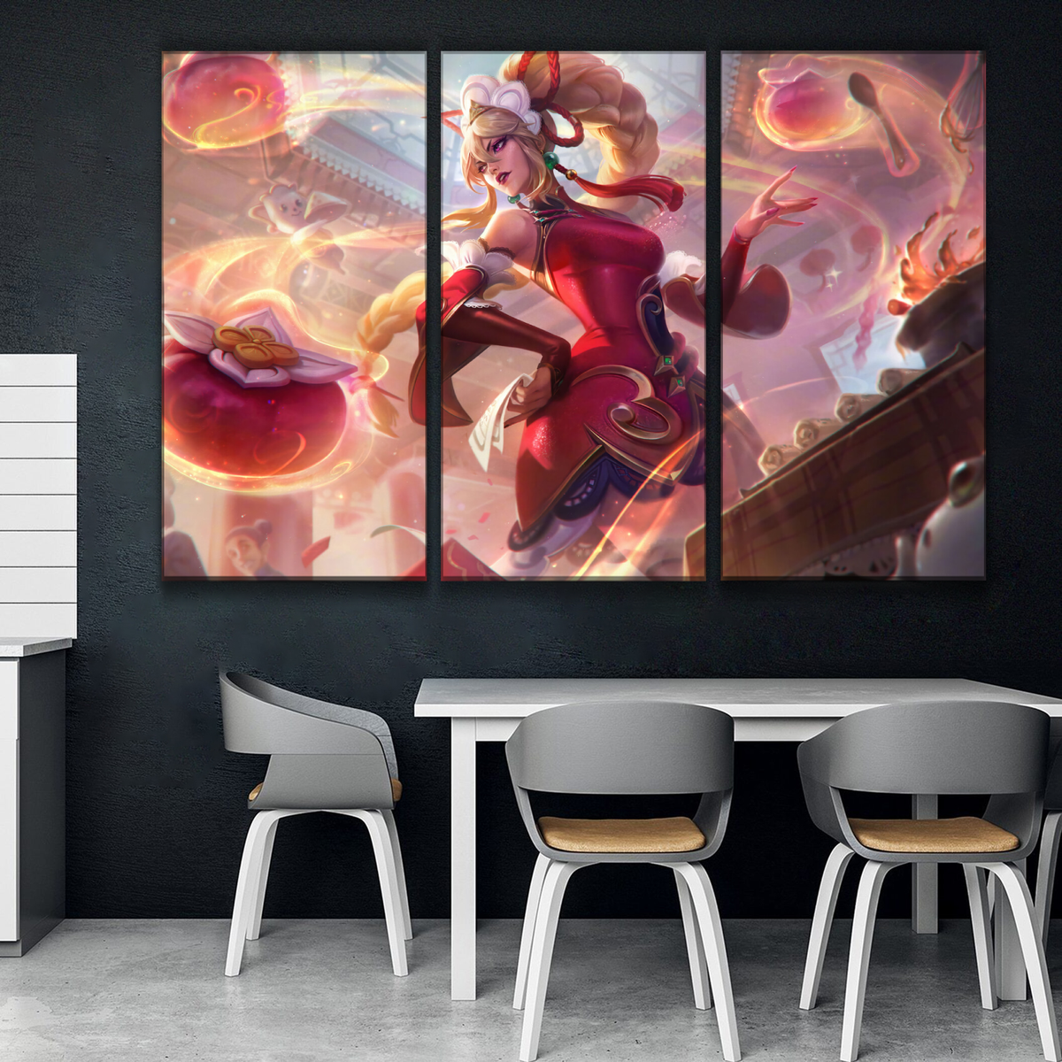 Dumpling Darlings Syndra Poster | League of Store – leagueofstore.shop