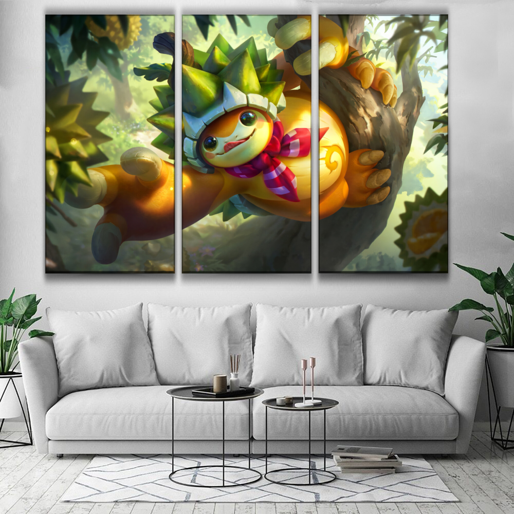 Durian Defender Rammus Poster | League of Store – leagueofstore.shop