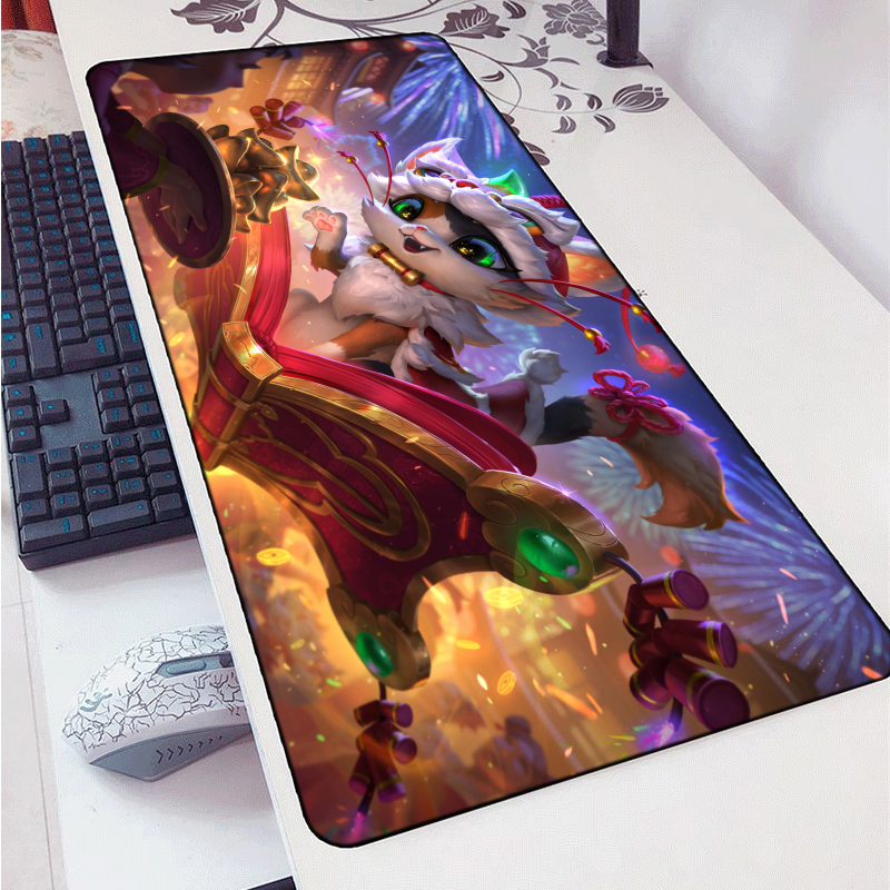 Firecracker Yuumi Mousepad | League of Store – leagueofstore.shop
