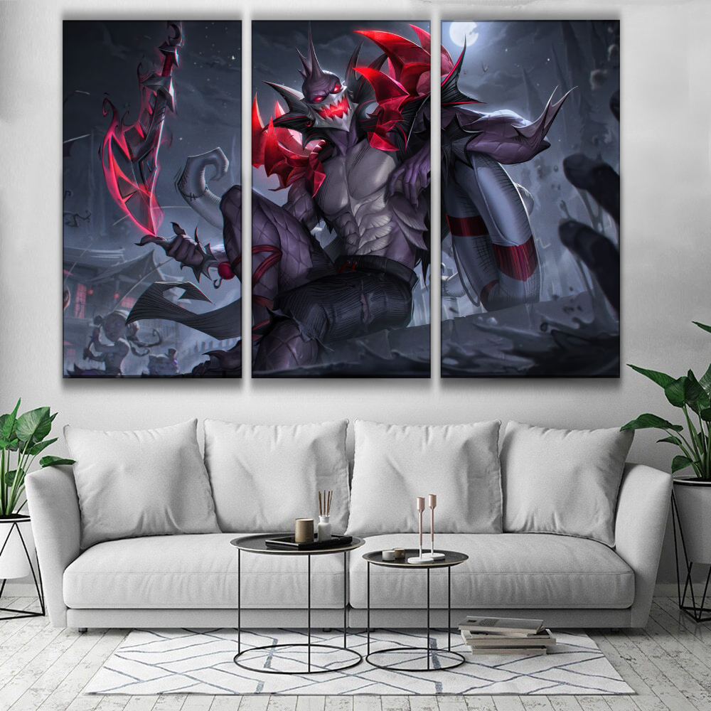 Fright Night Pyke Poster | League of Store – leagueofstore.shop