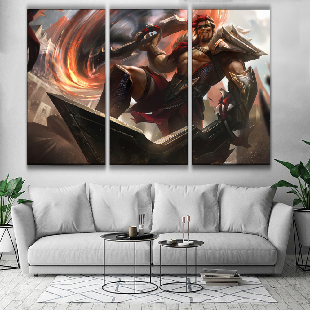 Grand Reckoning Draven Poster | League of Store – leagueofstore.shop