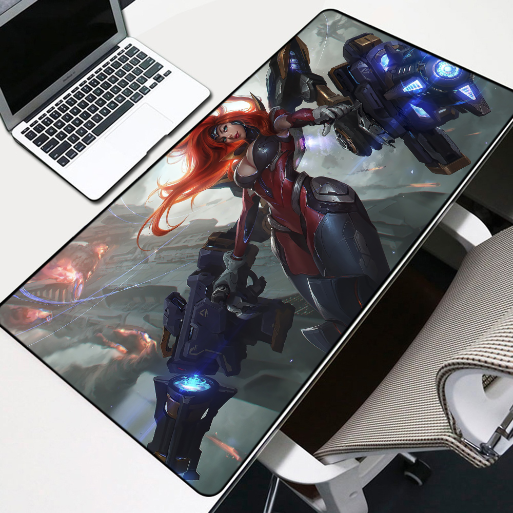 Gun Goddess Miss Fortune Mousepad | League of Store – leagueofstore.shop