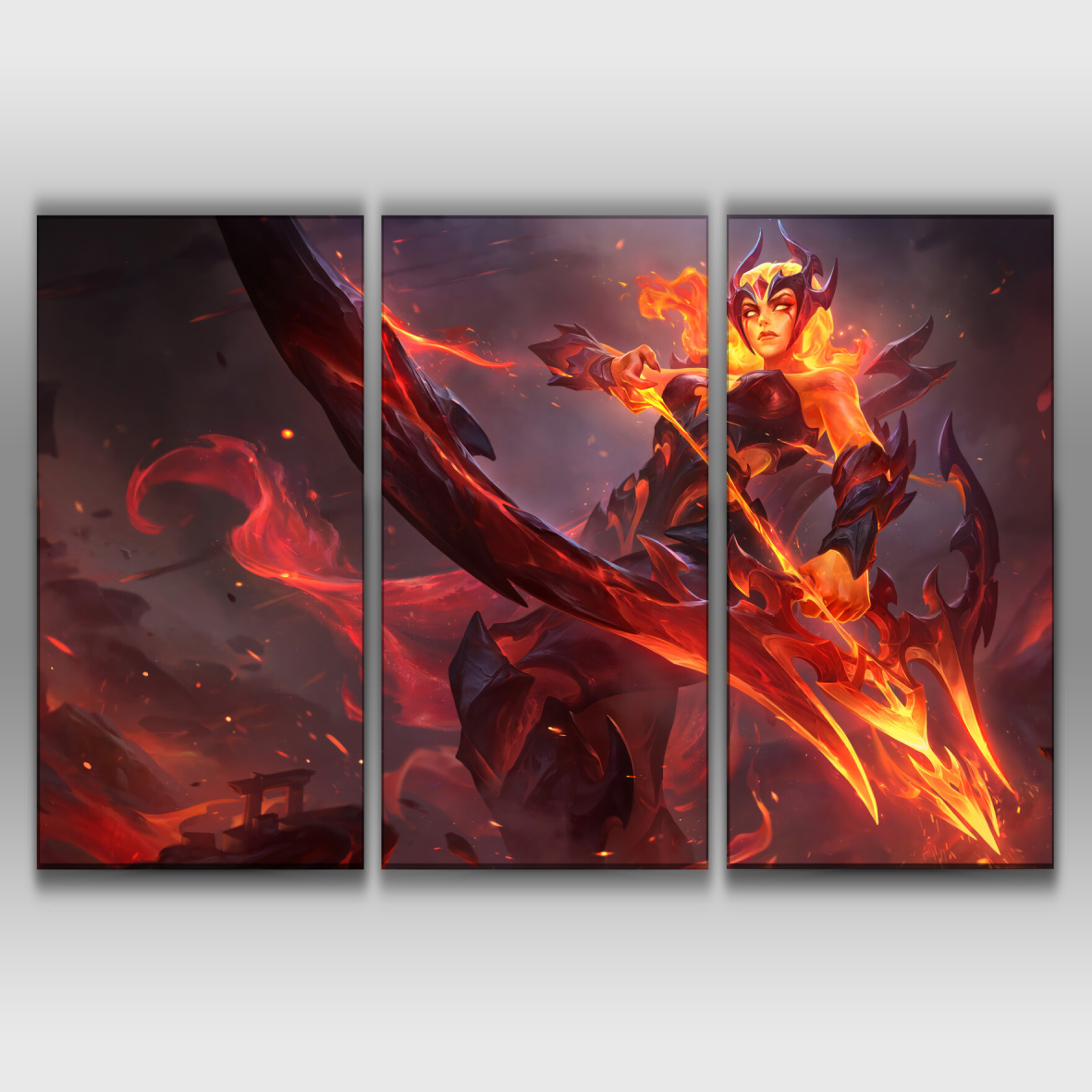 Infernal Ashe Poster | League of Store – leagueofstore.shop