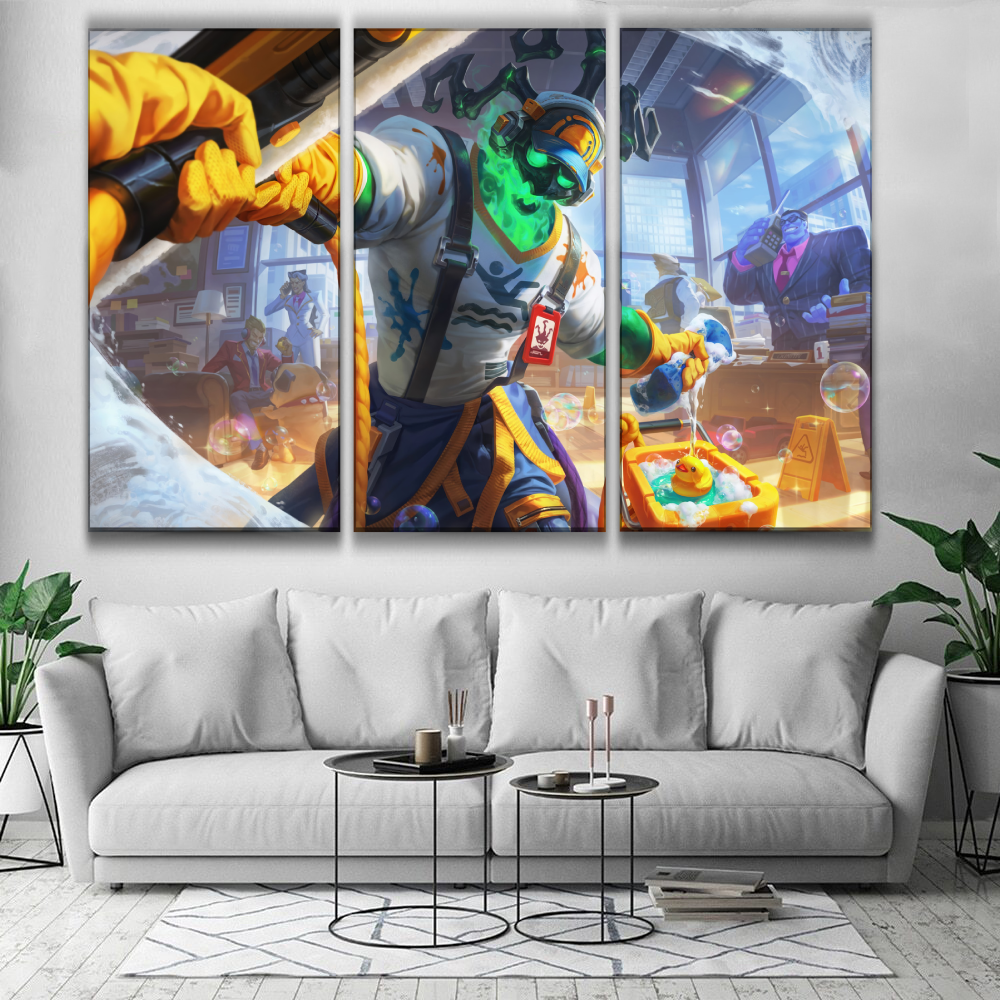Janitor Thresh Poster | League of Store – leagueofstore.shop