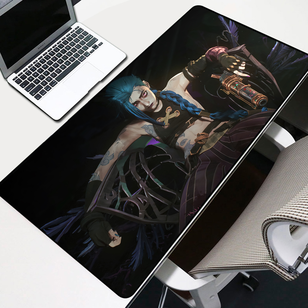 Jinx Arcane Netflix Series Mousepad | League of Store – leagueofstore.shop