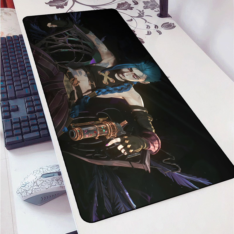Jinx Arcane Netflix Series Mousepad | League of Store – leagueofstore.shop