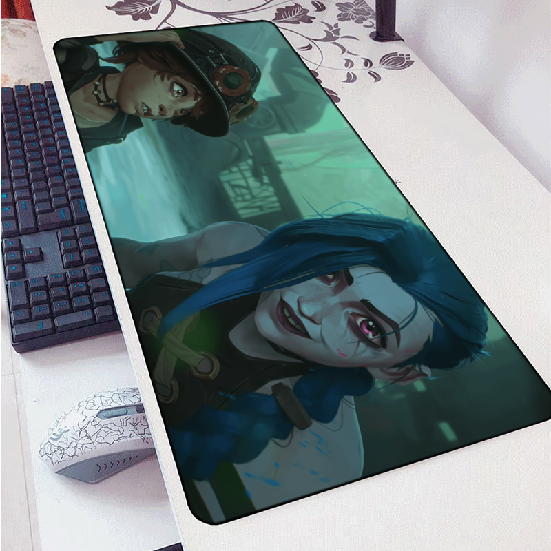 Jinx and Isha from Arcane 2 Series Mouse Pad | League of Store ...