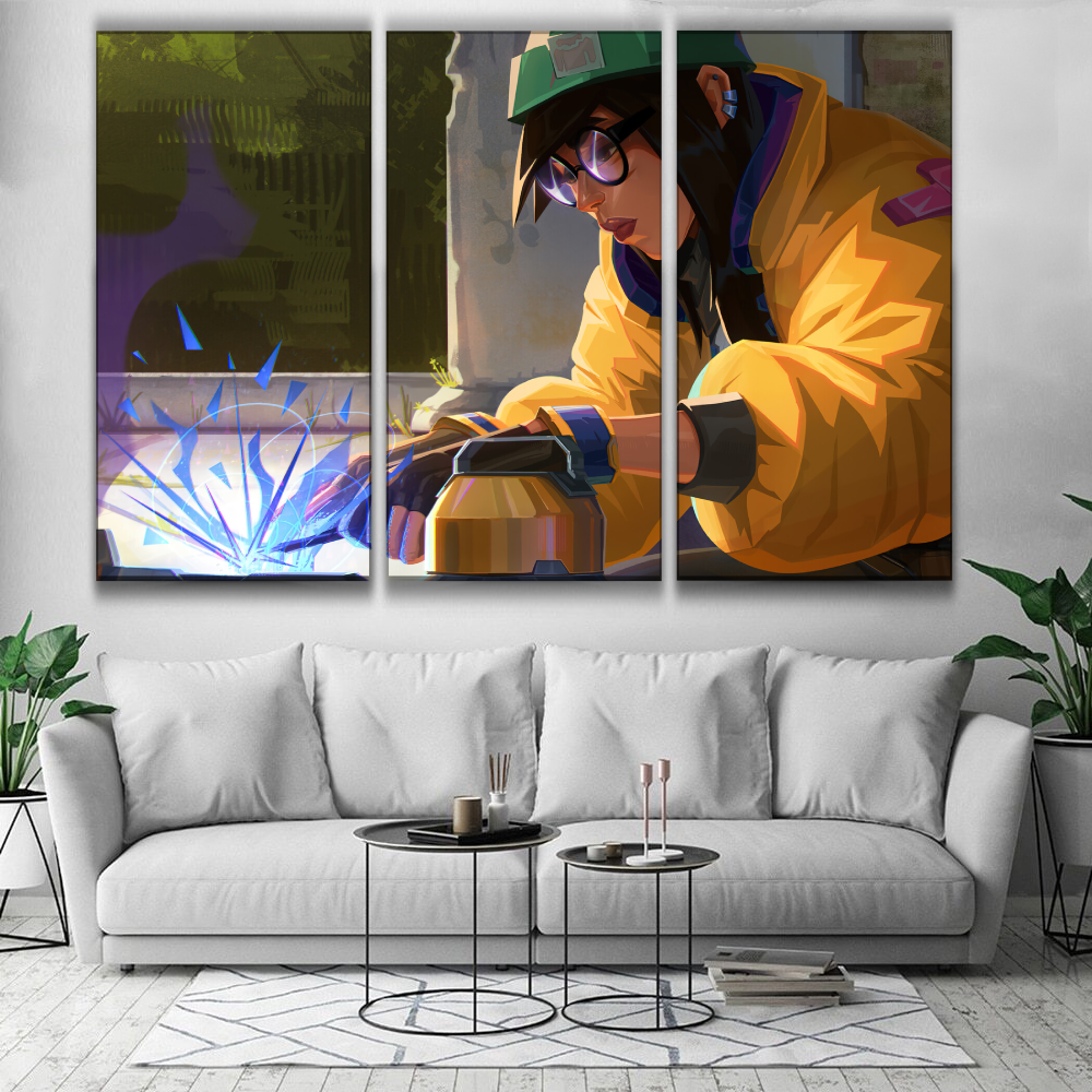 Killjoy Valorant Poster | Stunning Canvas Artwork | Buy Now ...