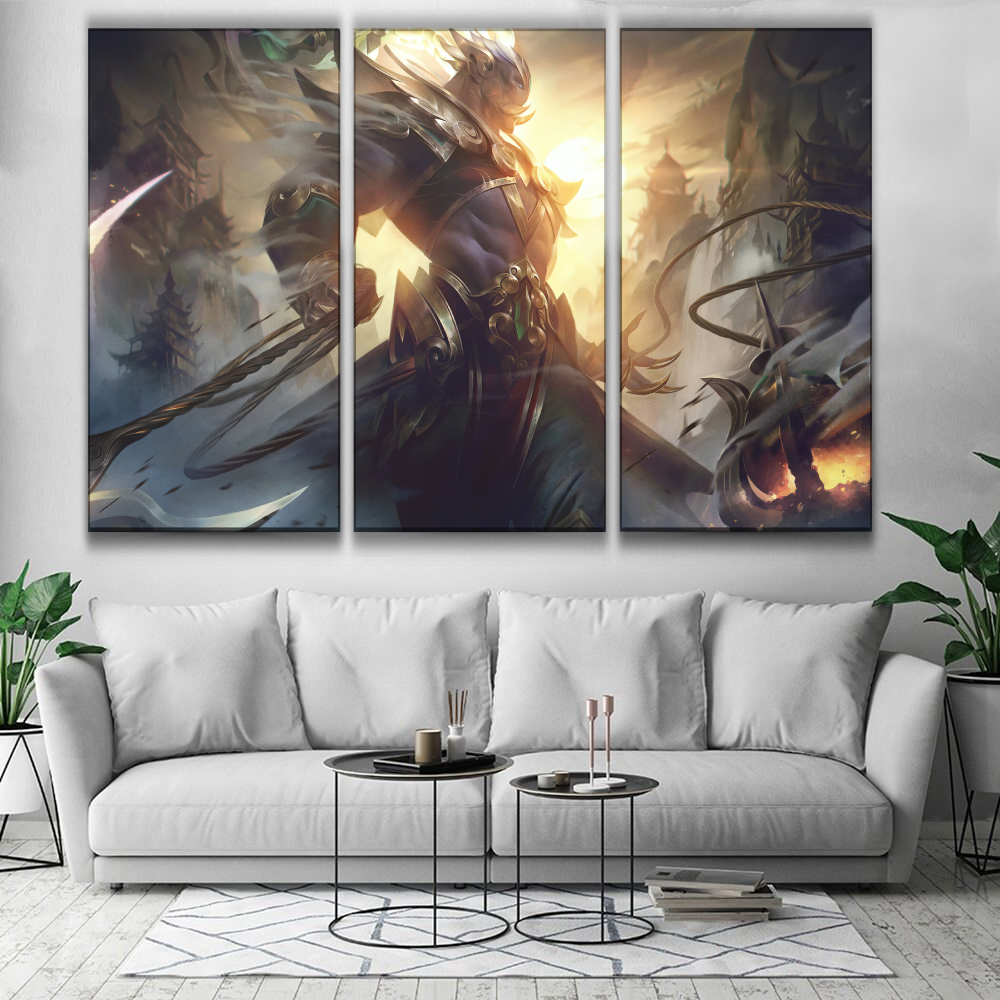 Lunar Emperor Thresh Poster | League of Store – leagueofstore.shop