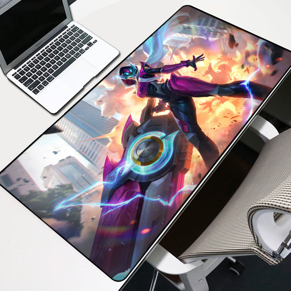 Masked Justice Senna Mousepad | League of Store – leagueofstore.shop