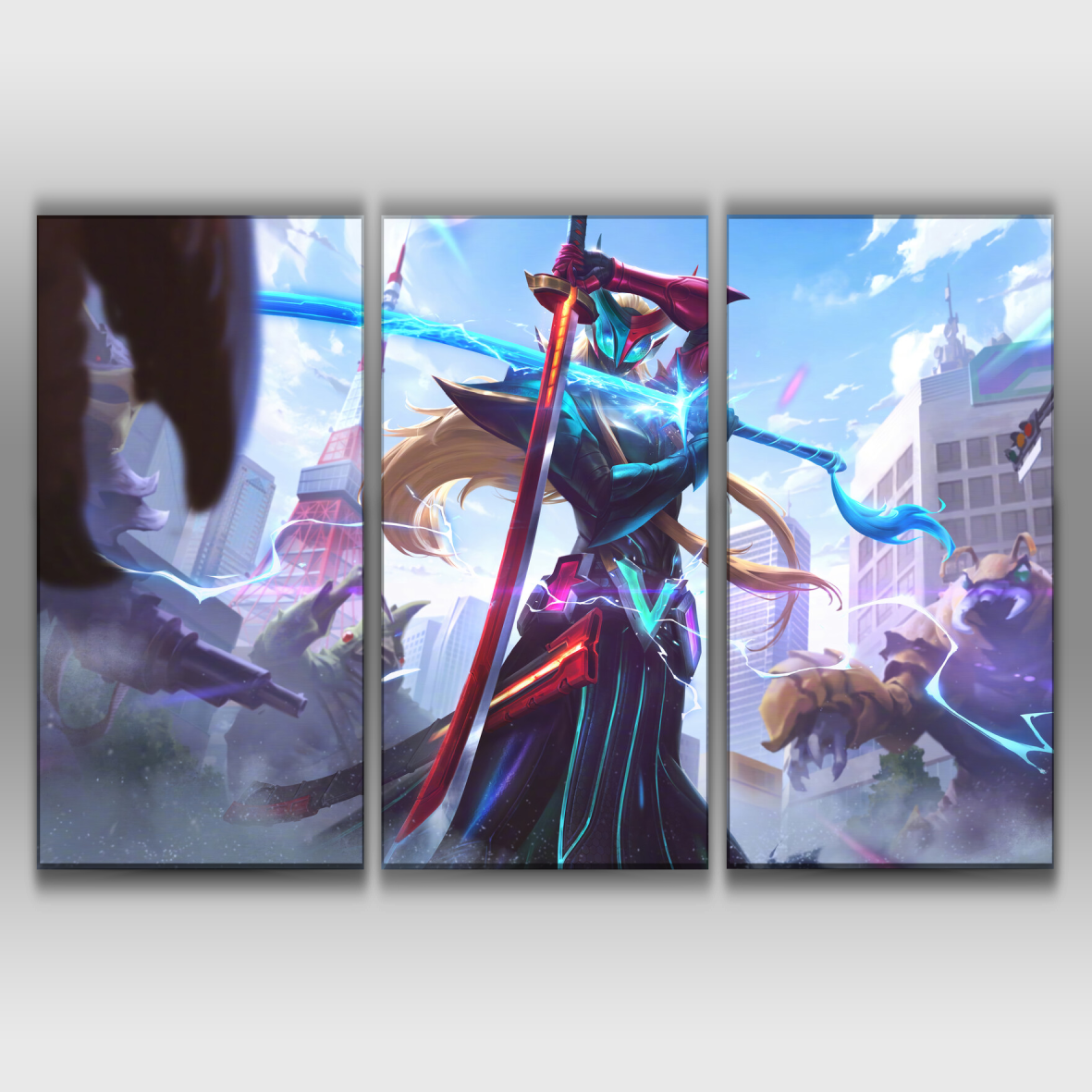 Masked Justice Yone Poster | League of Store – leagueofstore.shop