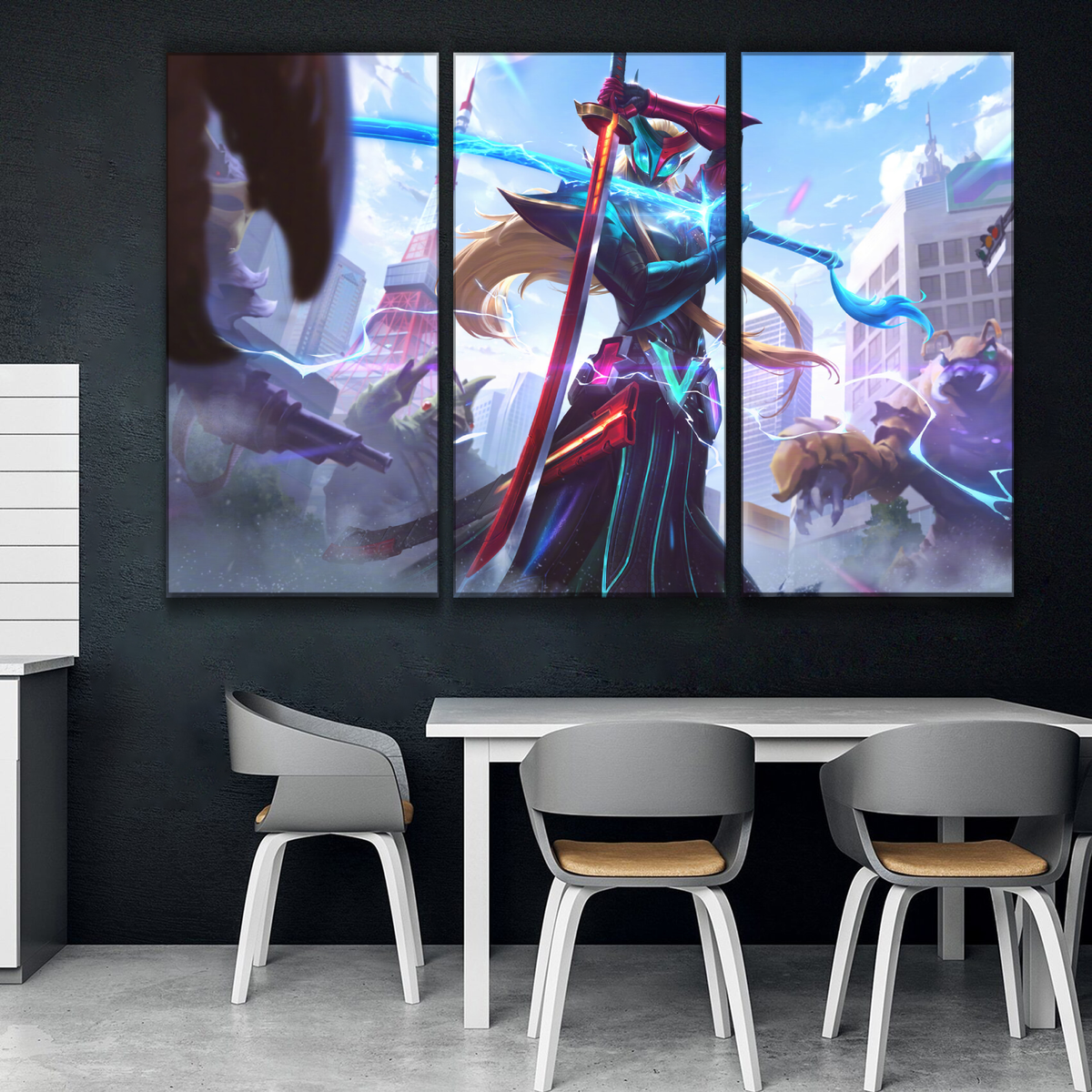 Masked Justice Yone Poster | League of Store – leagueofstore.shop