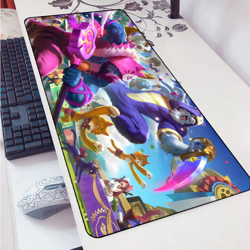 Meowrick and Pretty Kitty Rengar Mousepad | League of Store ...
