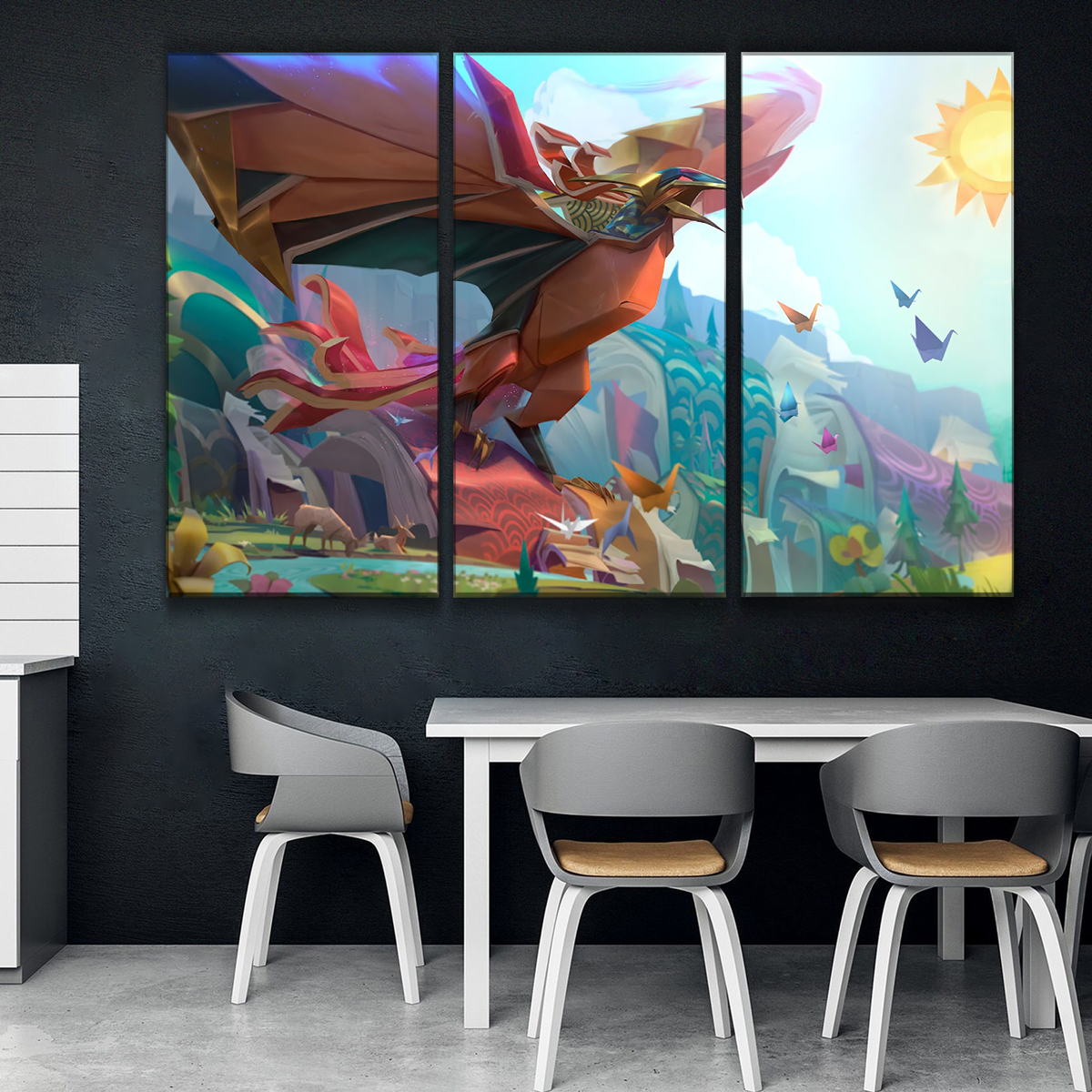 Papercraft Anivia Poster | League of Store – leagueofstore.shop