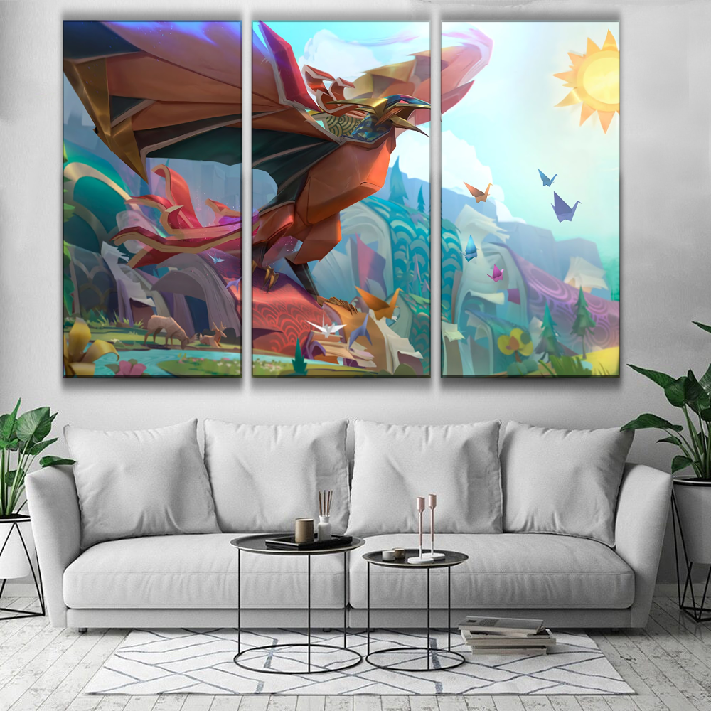 Papercraft Anivia Poster | League of Store – leagueofstore.shop