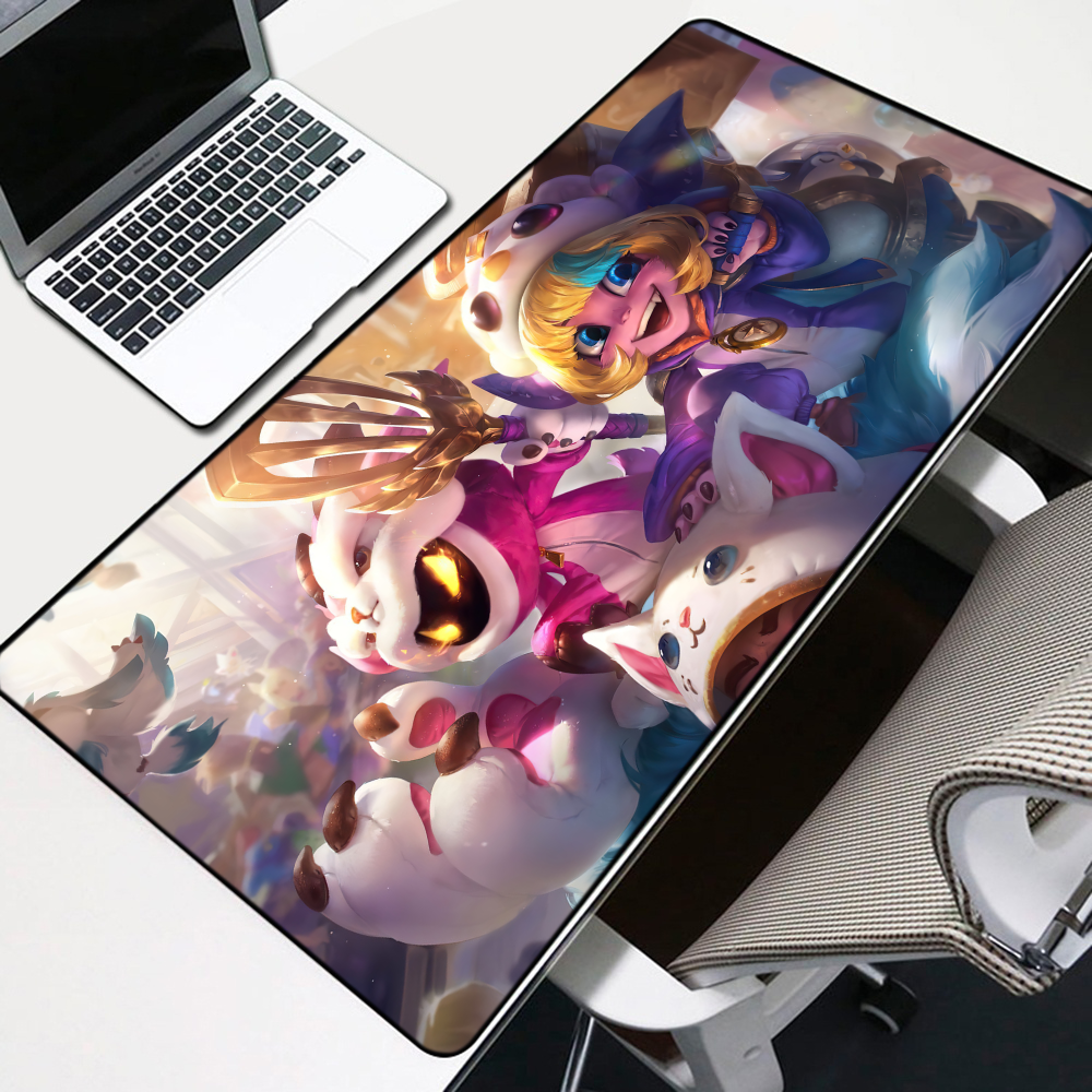 Pengu Cosplay Tristana and Furyhorn Cosplay Veigar Mousepad | League of ...