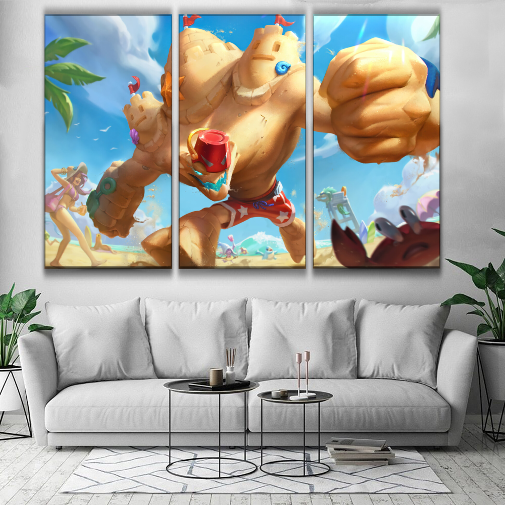 Pool Party Malphite Poster | League of Store – leagueofstore.shop