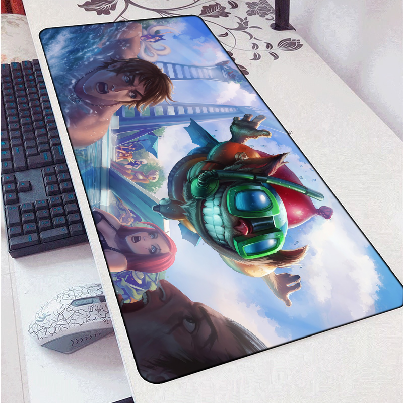 Pool Party Ziggs Mousepad | League of Store – leagueofstore.shop