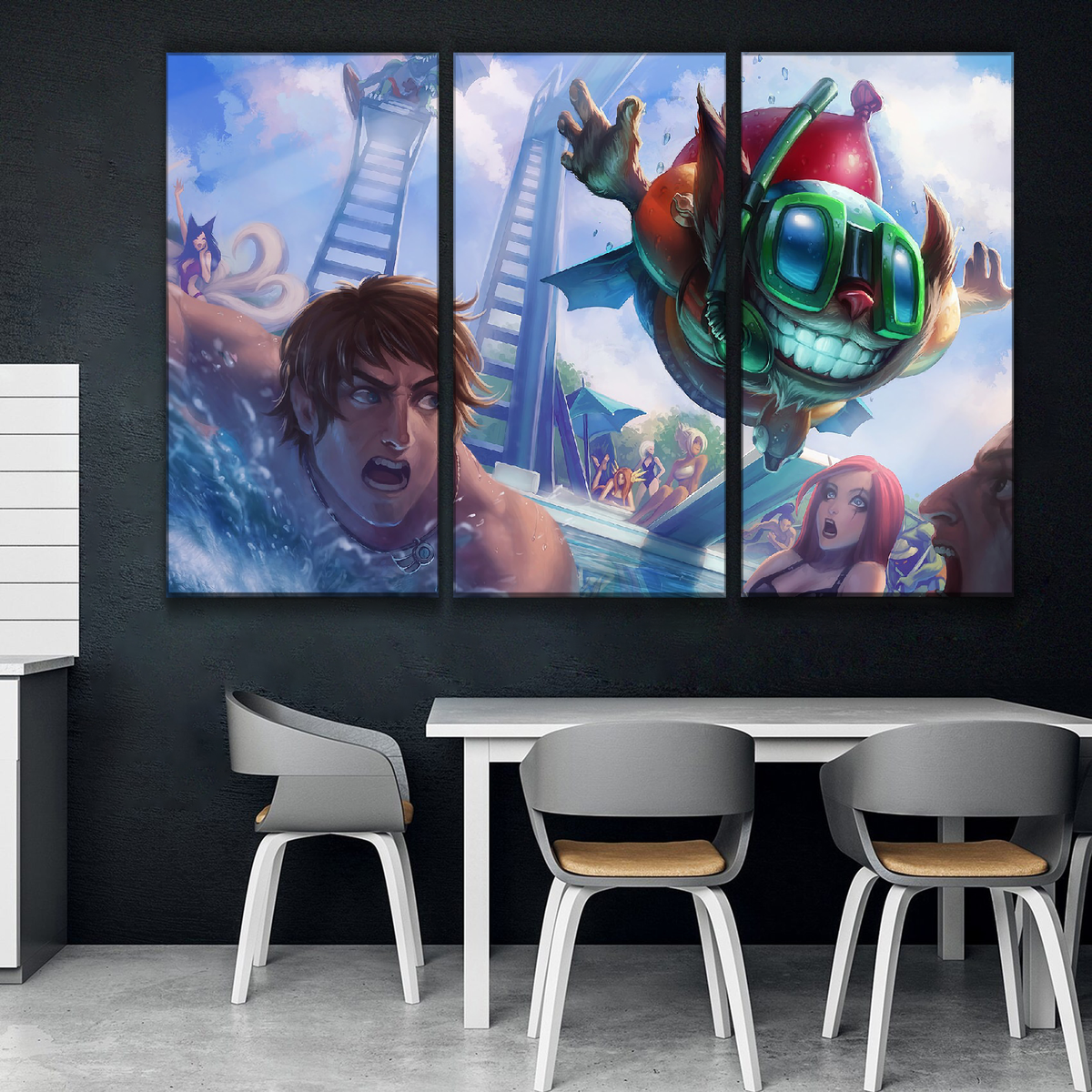 Pool Party Ziggs Poster | League of Store – leagueofstore.shop