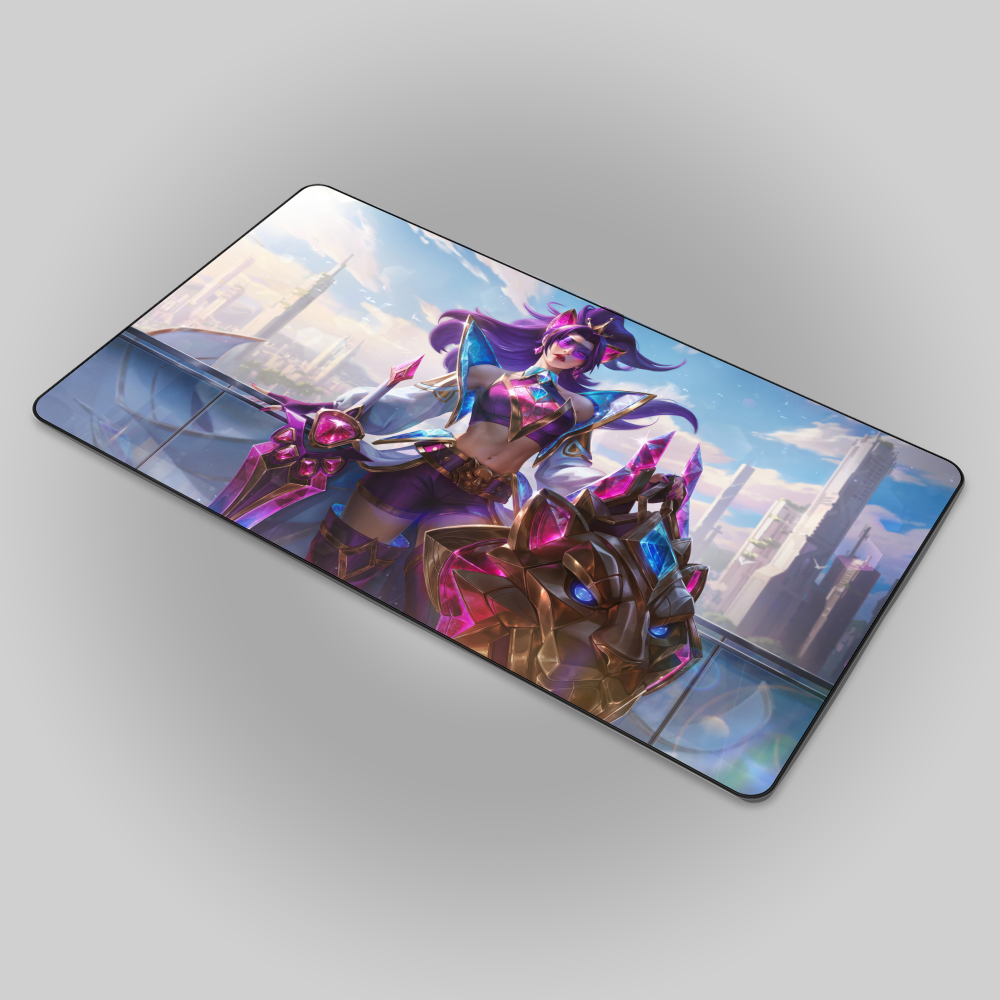 Prestige Battle Lion Leona Mousepad | League of Store – leagueofstore.shop