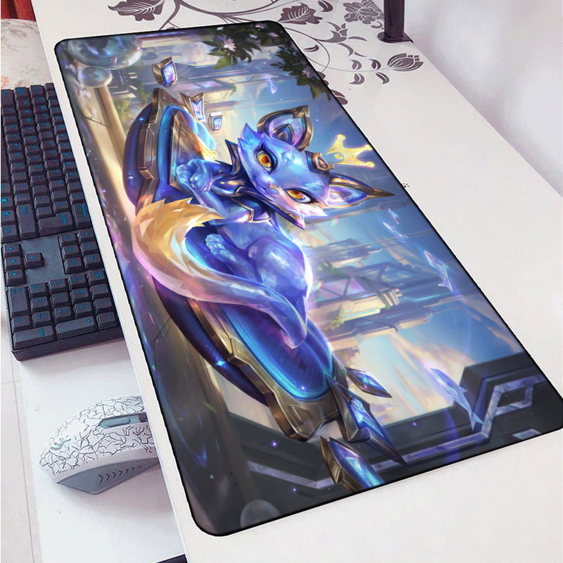 Prestige Cyber Cat Yuumi Mousepad | League of Store – leagueofstore.shop