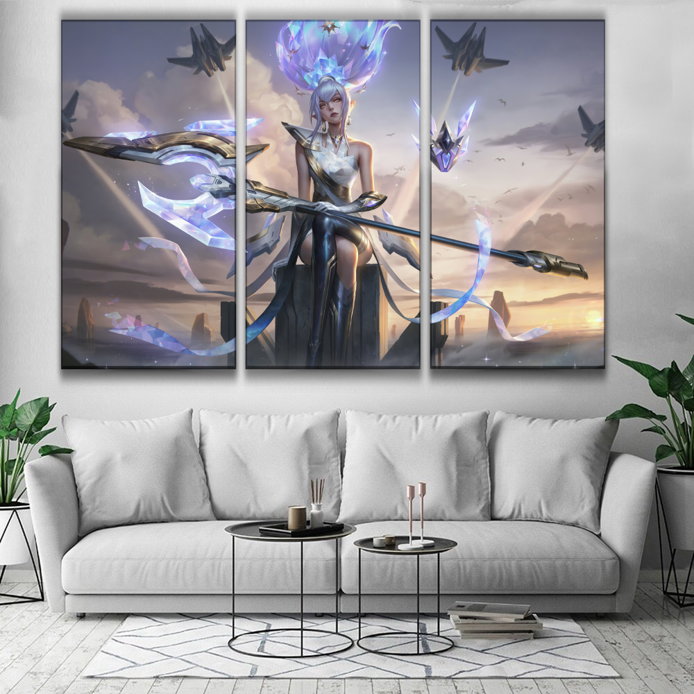 Prestige Cyber Halo Janna Poster | League of Store – leagueofstore.shop