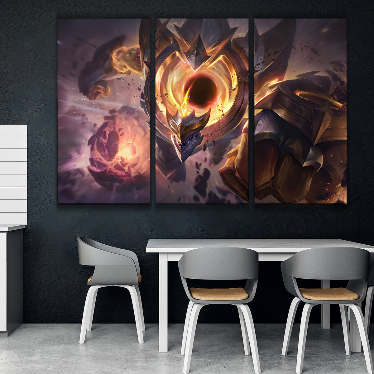 Prestige Dark Star Malphite Poster | League of Store – leagueofstore.shop