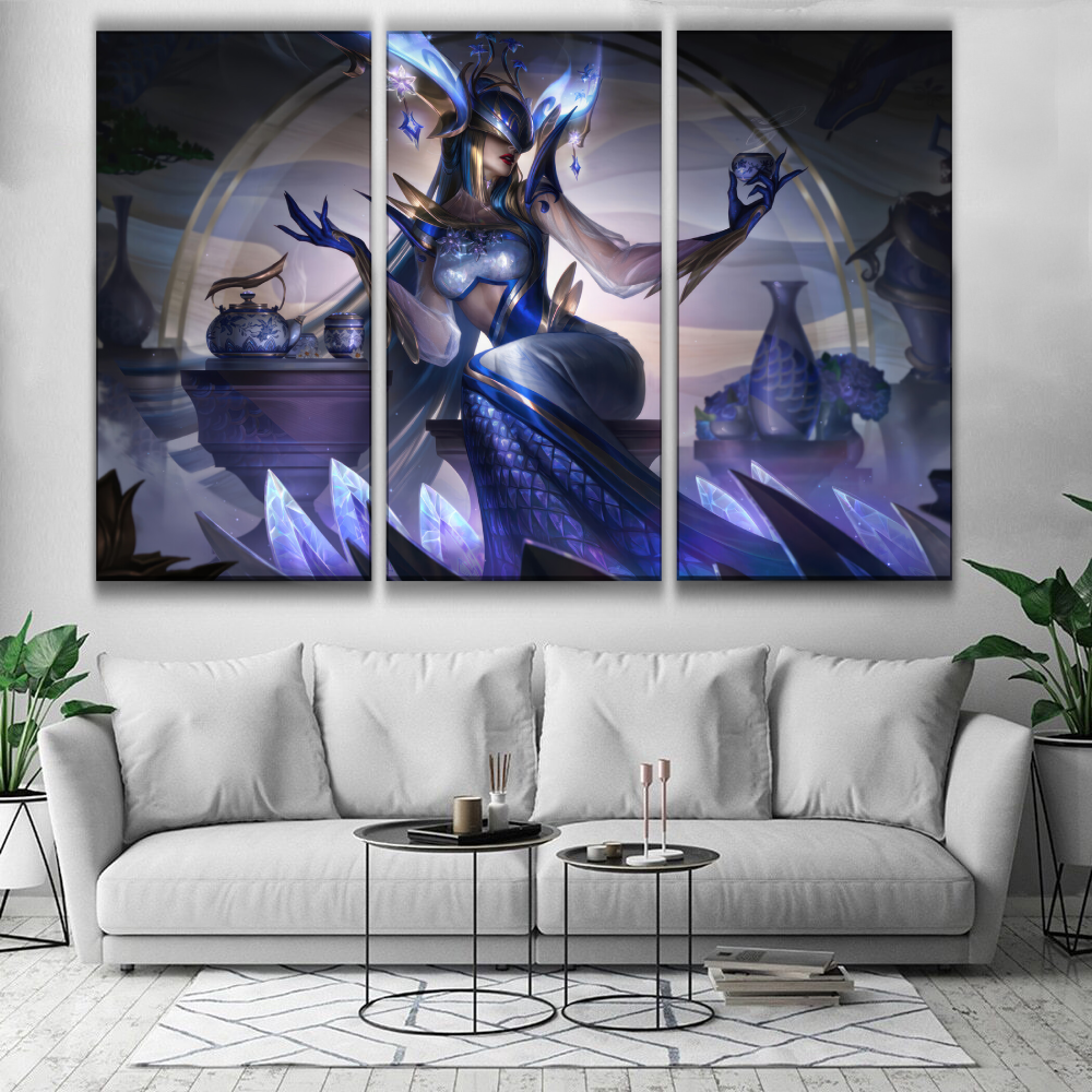 Prestige Porcelain Lissandra Poster | League of Store – leagueofstore.shop